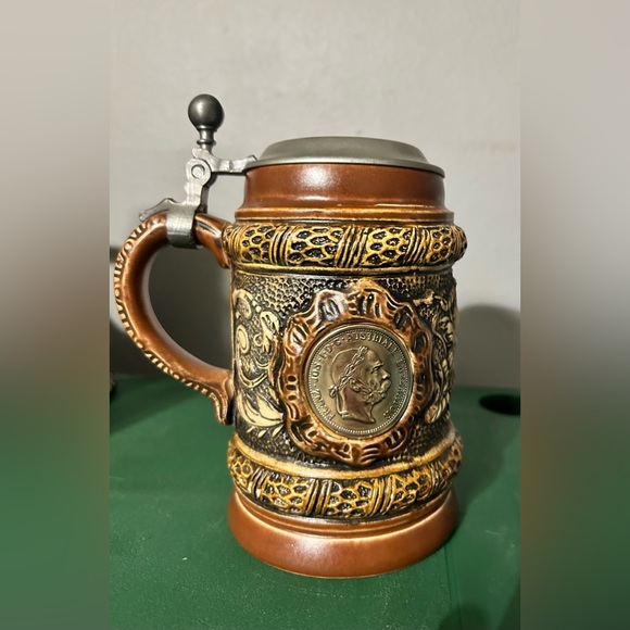 Other | Original King Handmade Hand Painted Lidded West Germany Lidded ...